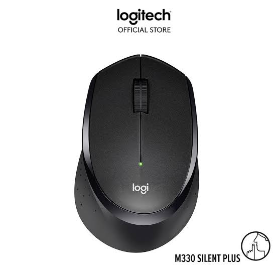 Mouse Logitech Silent Plus M330 Inalámbrico Ghz 2.4 - Negro. LOGITECH ...
