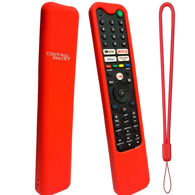Funda Protectora Para Control Remoto Sony Bravia Smart Tv Rojo SIKAI ...