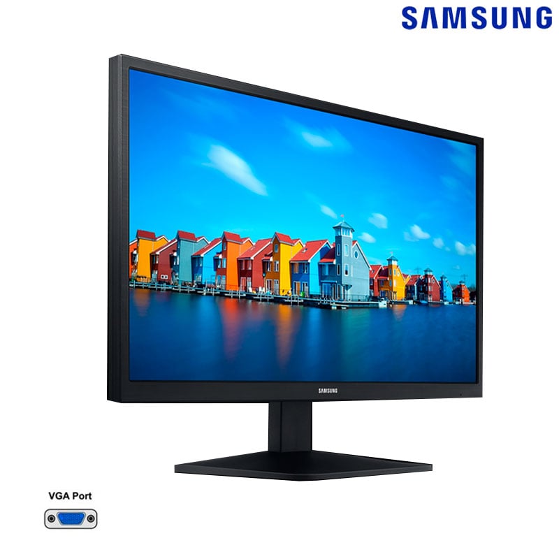Monitor de 19 Samsung con entrada HDMI y VGA Plana LS19A330NHL SAMSUNG ...