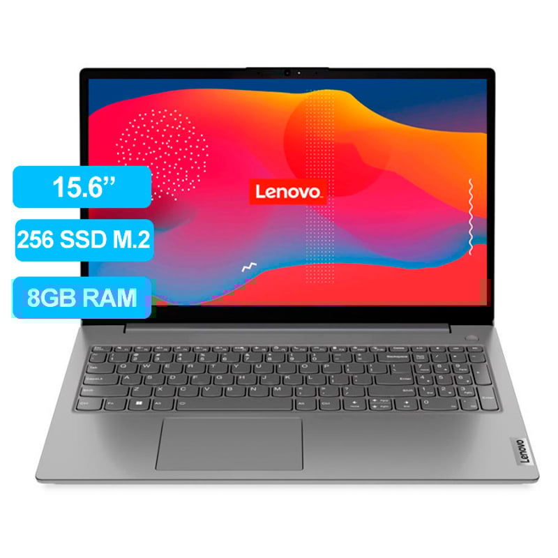 LAPTOP LENOVO V15 G3 IAP I3-1215U 8GB SSD256GB 156 82TT00CVLM SIN ...