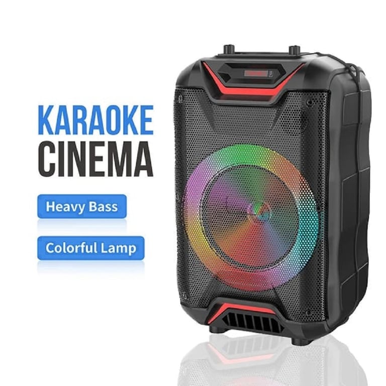 PARLANTE INALÁMBRICO ZQS-8128 BLUETOOTH LUZ LED C GENERICO | falabella.com