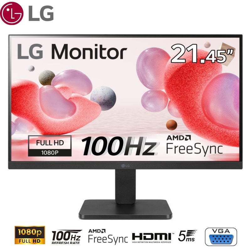 Monitor LG 22MR410-B 2145 FHD HDMI VGA 5MS 100HZ LG | falabella.com