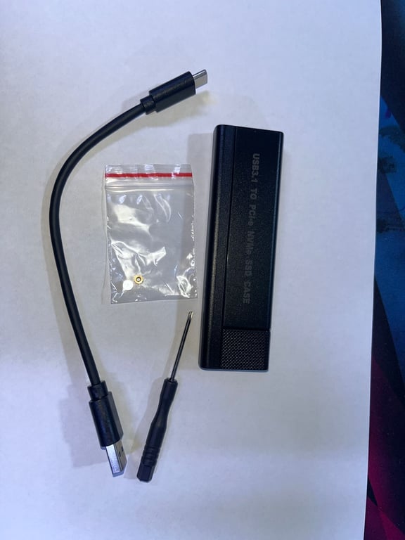 Adaptador Para Disco Duro Ssd Nvme Adaptador M2 Nvme A Usb GENERICO ...