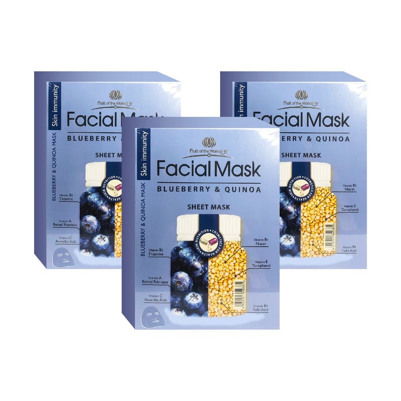 Mascara Facial De Arandano y Quinoa Wokali 30mlx10 Piezas 3 Pack WOKALI ...