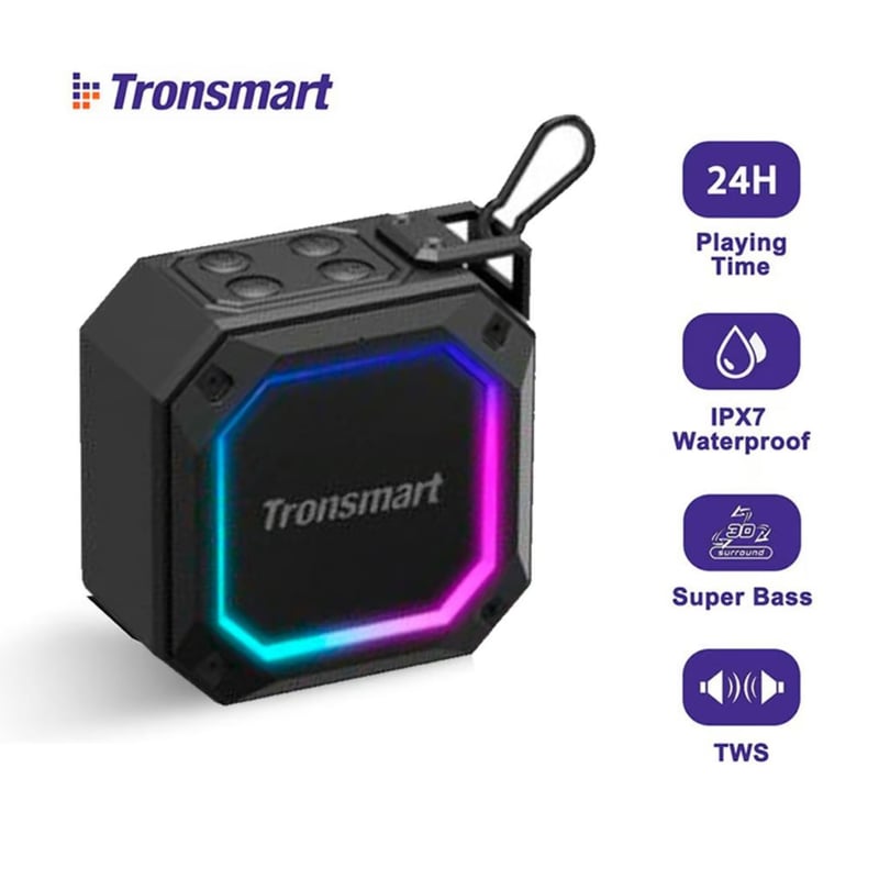 Tronsmart Groove 2 Parlante Bluetooth 5.3 Portatil Acuático TRONSMART ...