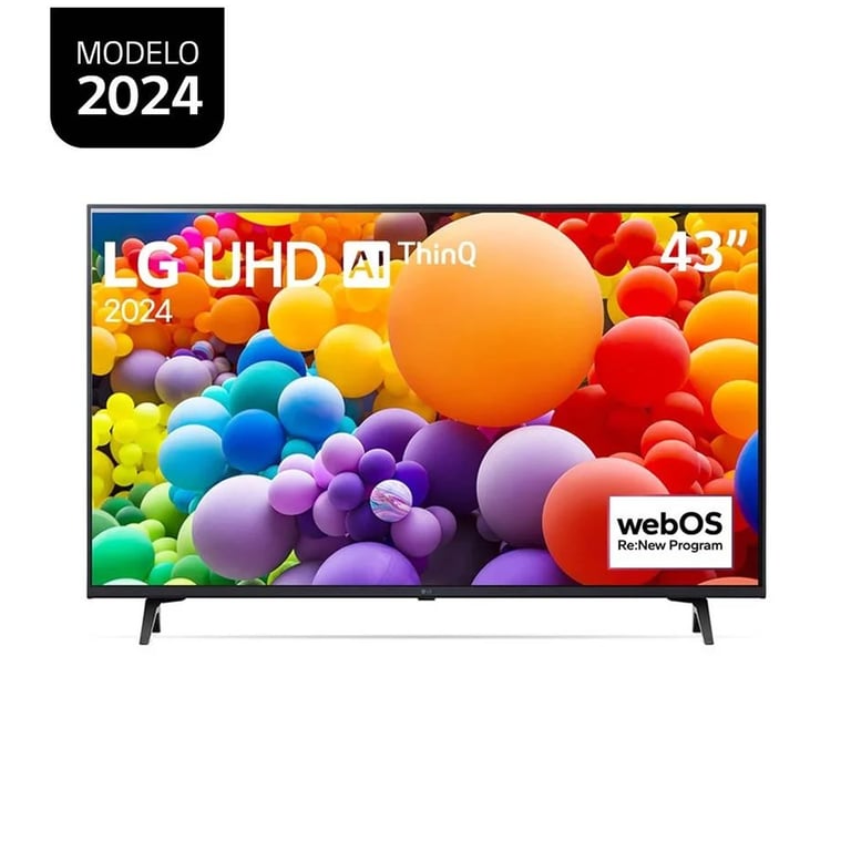 Televisor LG 43 UHD α5 IA 4K Gen7 WebOS 43UT7300 LG | falabella.com