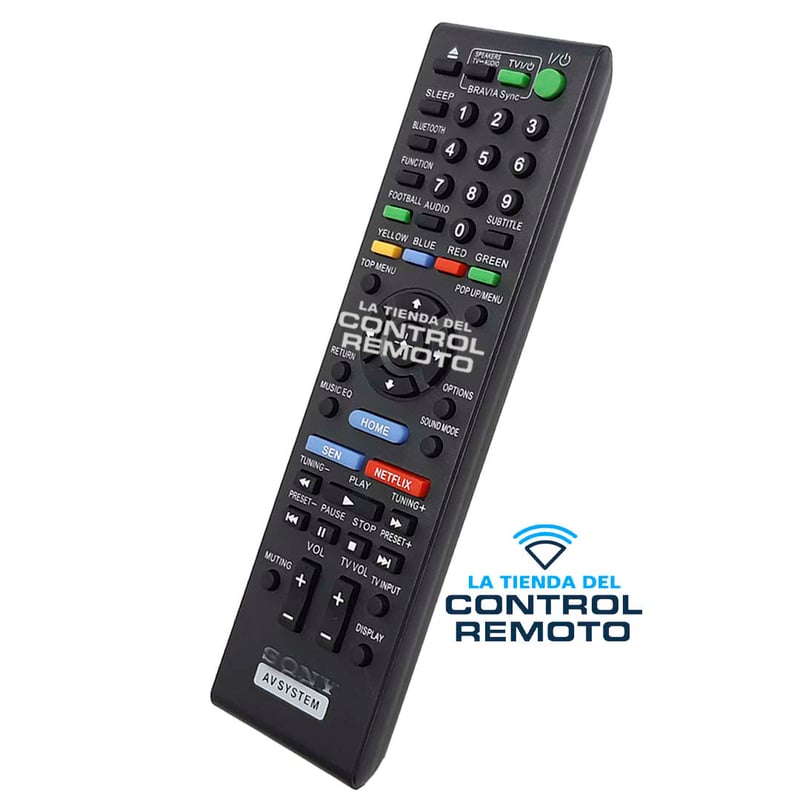 Control Remoto para Home Theater System Sony Blu-ray GENERICO ...