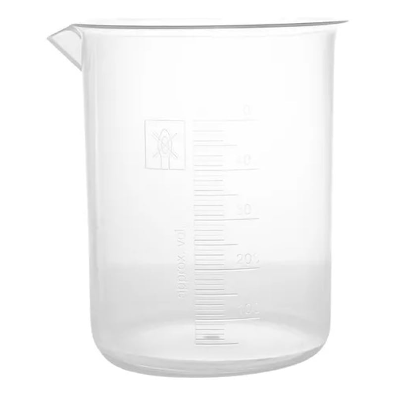 VASO BEAKER De Plástico De 1000 Ml PARA LABORATORIO GENERICO ...
