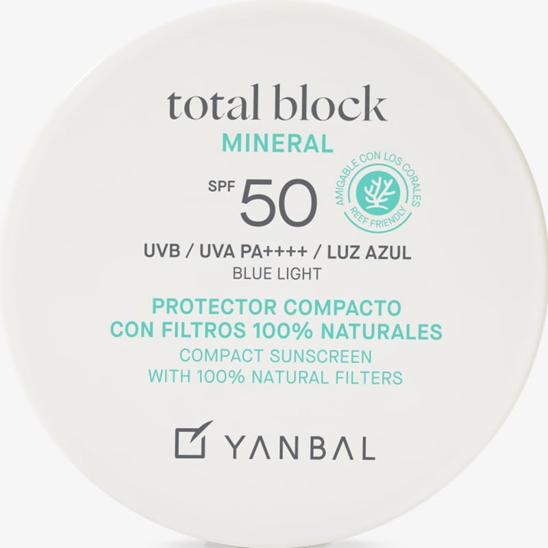 Total Block Protector Solar Compacto Mineral SPF 50 Yanbal YANBAL ...