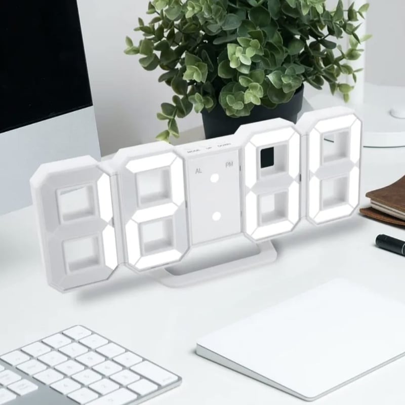 Reloj Digital 3D Led Pared Mesa GENERICO | falabella.com