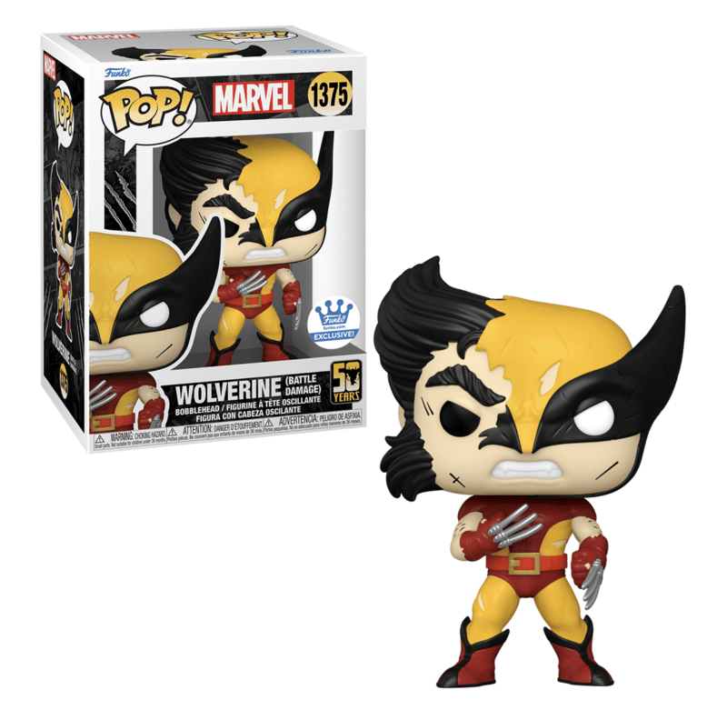 Wolverine Funko Pop 1375 Exclusivo Battle Damage X Men FUNKO | falabella.com
