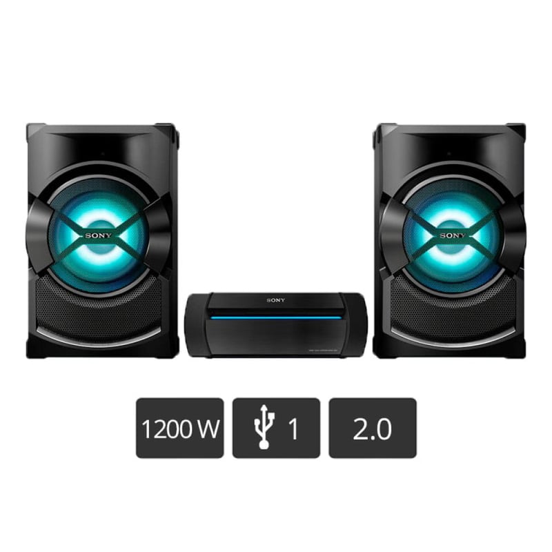 Sistema de audio Sony SHAKE-X30D en casa de alta potencia con DVD SONY ...