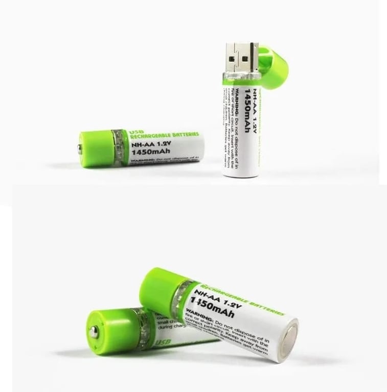 PILAS RECARGABLES AA CARGA USB X 2 GENERICO | falabella.com