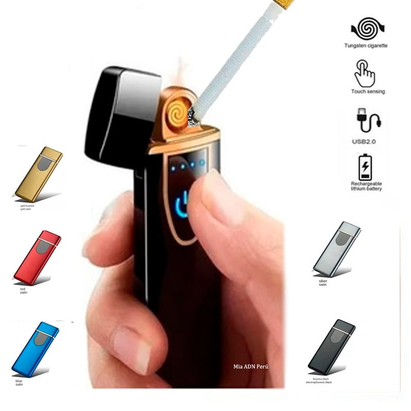 Encendedor Electrico Recargable con carga Usb GENERICO | falabella.com