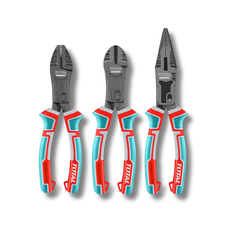 Set de alicates universal corte y punta industrial Total TOTAL TOOLS ...