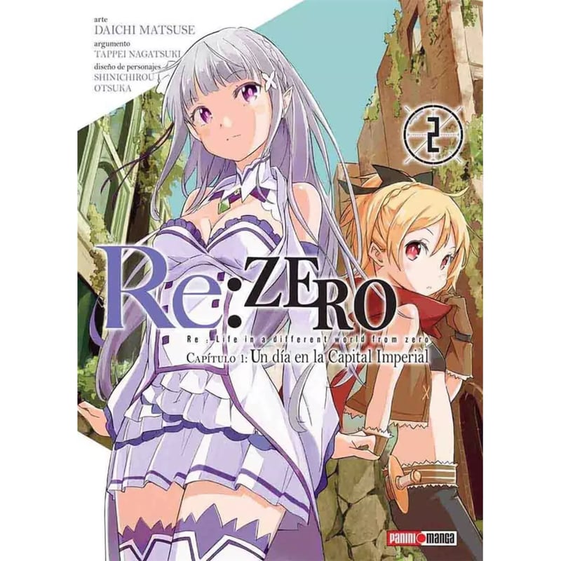 Manga Re:Zero Capítulo 1 - Tomo 02 Panini PANINI | falabella.com