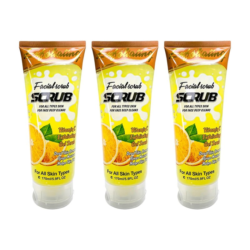 Exfoliante Facial Vitamina C Wokali 170ml 3 Unidades WOKALI | falabella.com