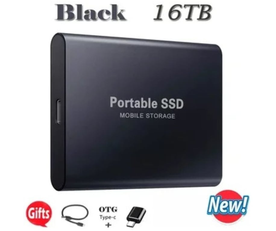 Disco Duro externo DE 16TB SSD GENERICO | falabella.com