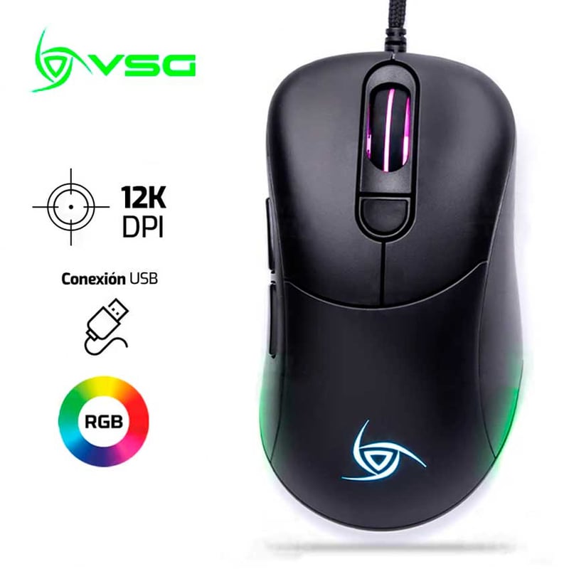 Mouse VSG Aquila 12,000 Dpi Rgb VSG | falabella.com