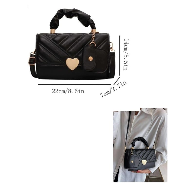 Cartera de Mujer- CORAZON- ELEGANTE GENERICO | falabella.com