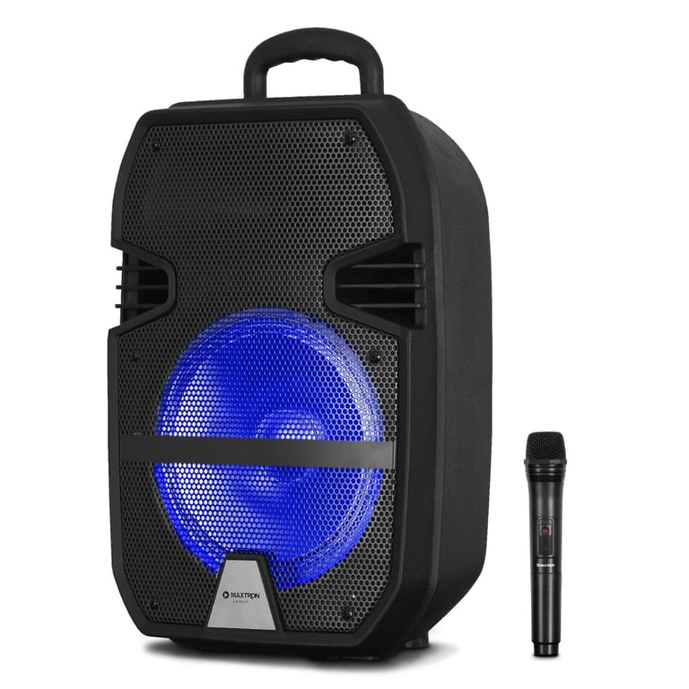 Parlante Portátil Maxtron MX 321VB Micrófono Inalámbrico MAXTRON ...