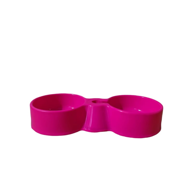 PLATO DE PERRO DOBLE BEBEDERO Y COMEDERO GRANDE CROSCA GENERICO ...