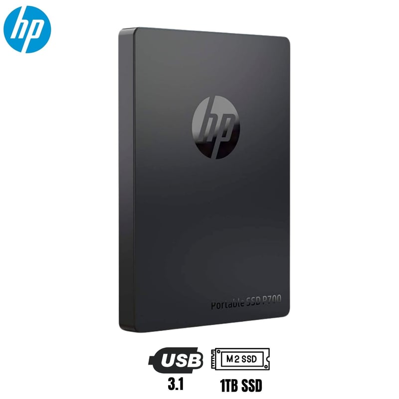 Disco Duro Externo SSD HP P700-1TB-USB 3.1 -Tipo-C Gen2 HP | falabella.com