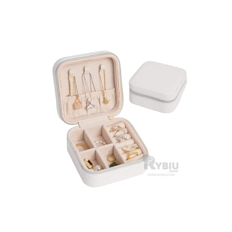 Mini Joyero Elegante Portatil en Color Blanco RYBIU IMPORT | falabella.com
