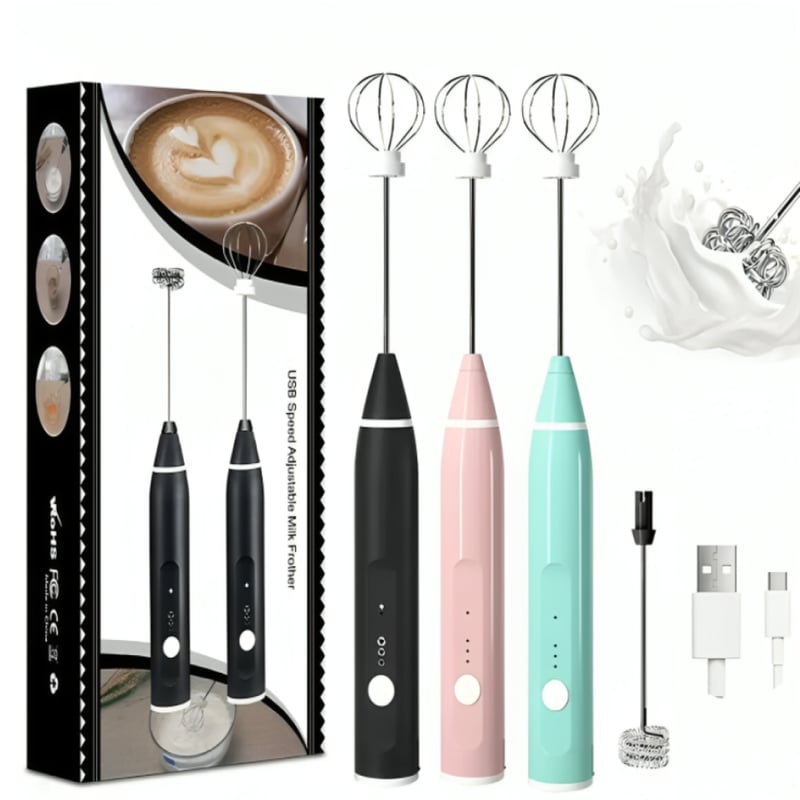 Mini batidora eléctrica inalámbrica con USB para café GENERICO ...