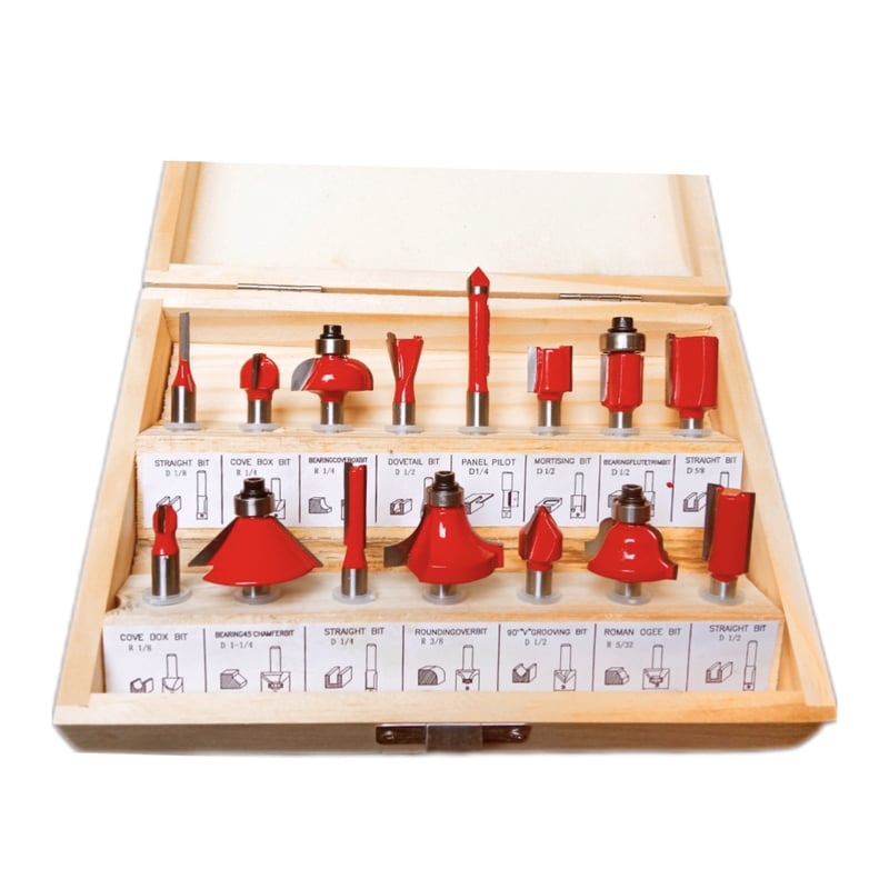 Set de 15 Fresas para Router Ruteadora Fresadora para Carpintería ...