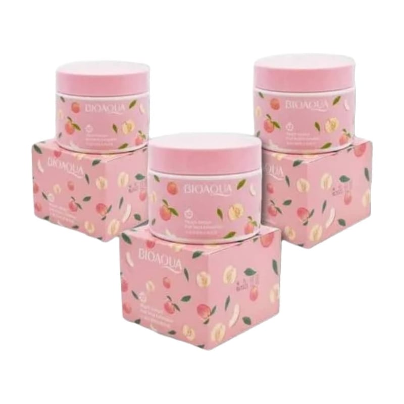 Pack 3 Crema Exfoliante Peach Extract - Bioaqua BIOAQUA | falabella.com