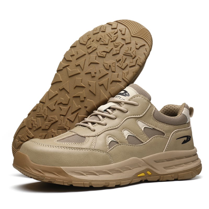 Zapatos De Seguridad Tenis Industrial Anti-pinchazo - Camello ...