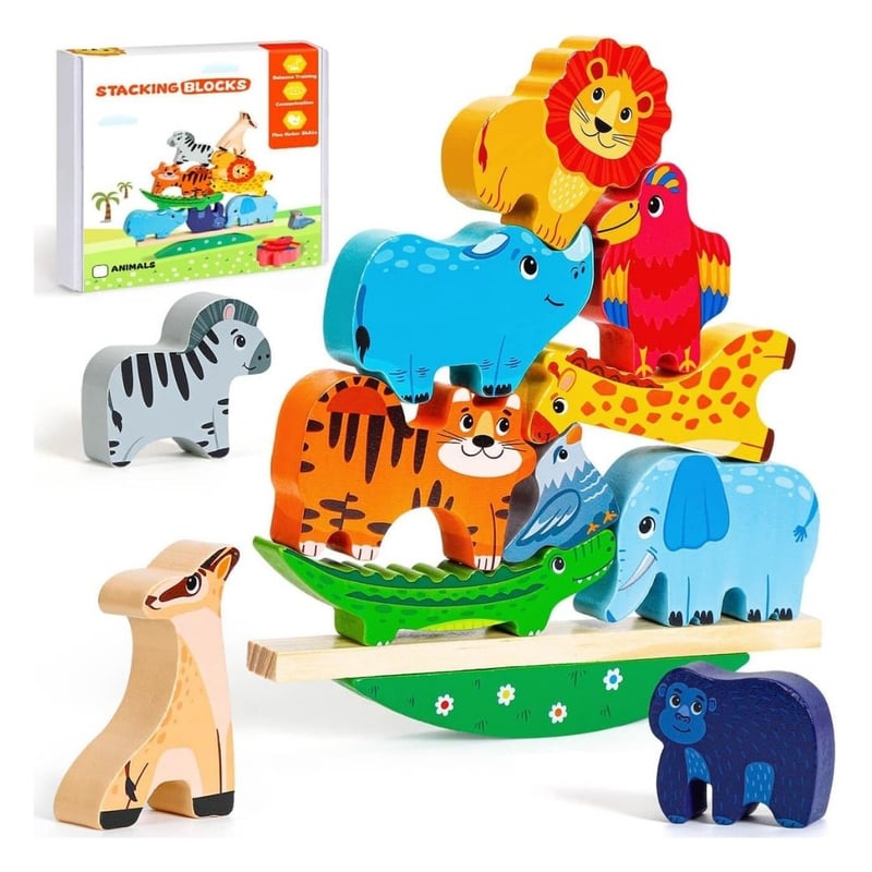 Juego Didáctico Equilibrio Animales De La Selva GENERICO | falabella.com