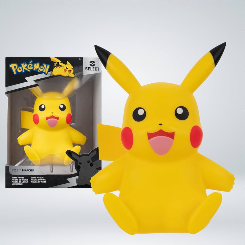 FIGURAS POKEMON SELECT PIKACHU DELUXE VINIL POKEMON | falabella.com