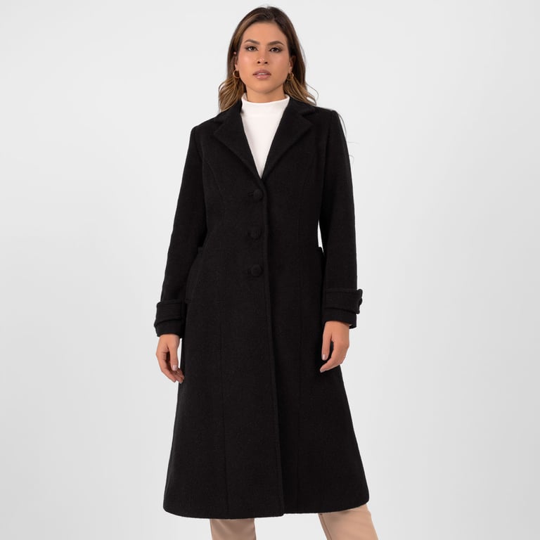 ABRIGO DE ALPACA CLARISSA MUJER TEILOR | falabella.com