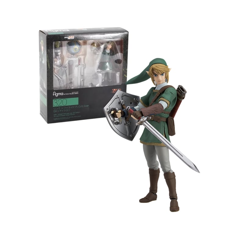 Figma 320 Zelda Twilight Princess DX Ver. Reissue Japan GOOD SMILE ...