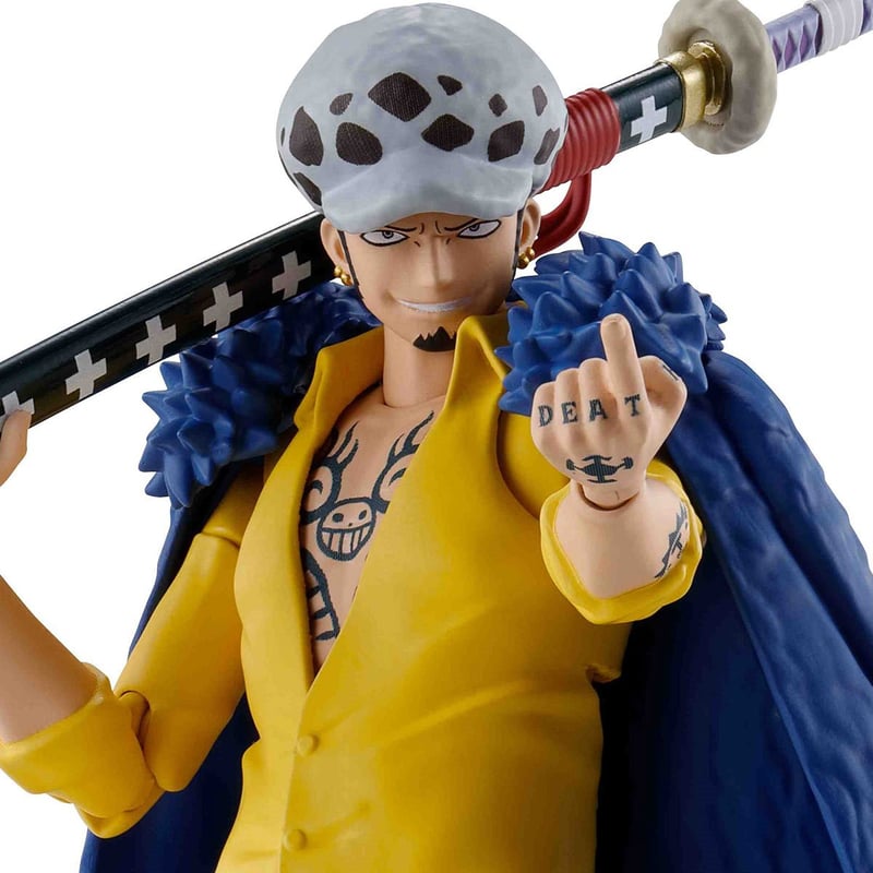 One Piece SH Figuarts Trafalgar Law The Raid on Onigashima BANDAI ...