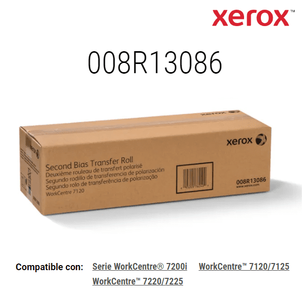 Rodillo de transferencia 008R13086 para WC72207225 original XEROX ...