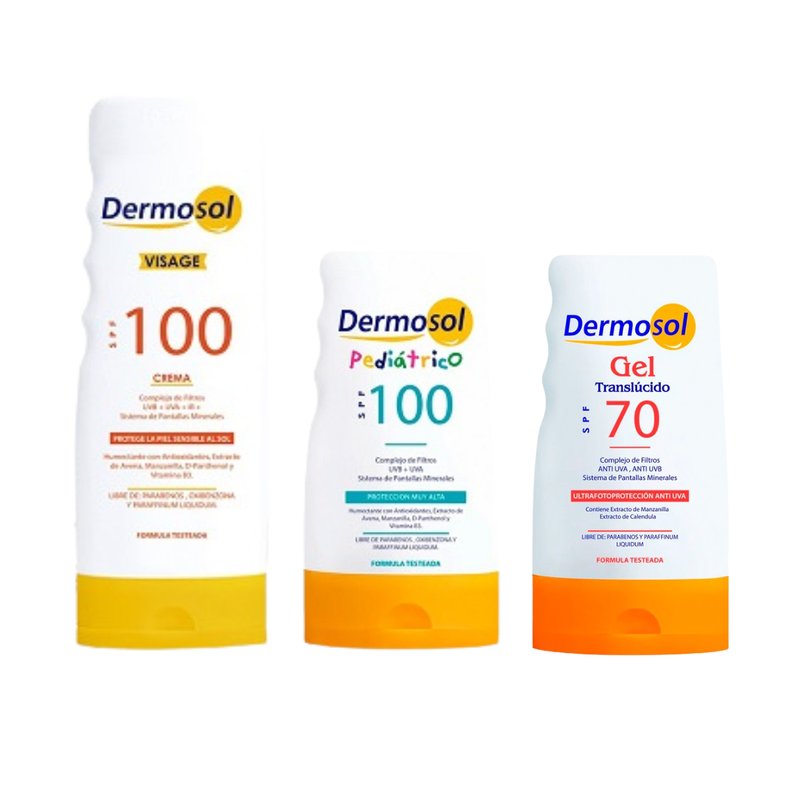 Kit Protector Solar Dermasol GENERICO | falabella.com