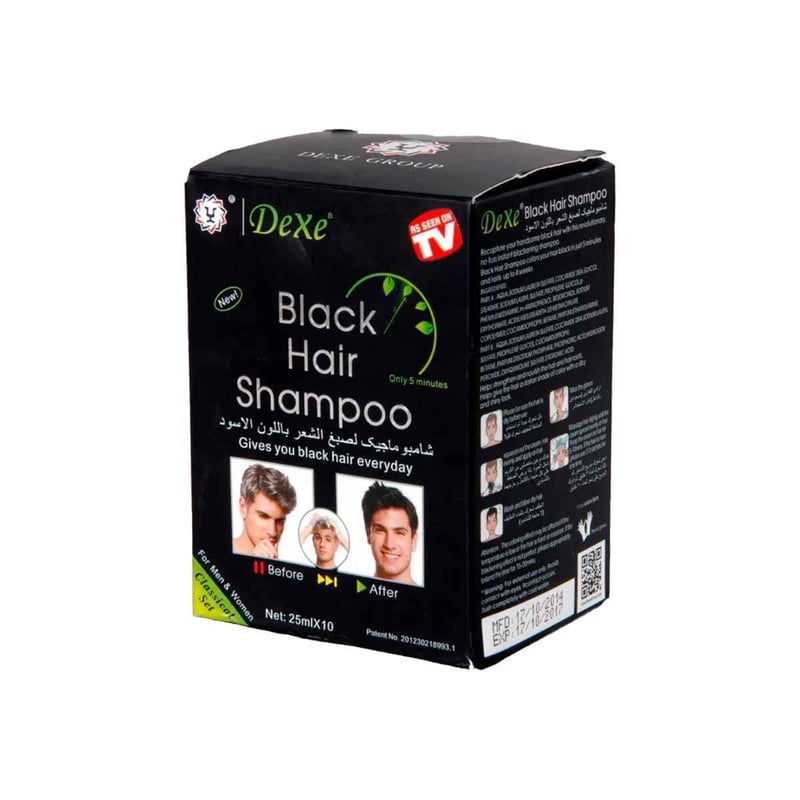 Black Hair Shampoo Dexe 25ml x 10 DEXE | falabella.com