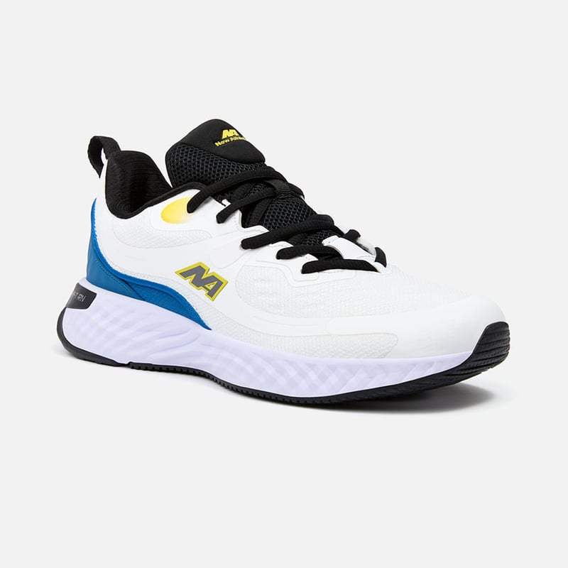 Zapatillas New Athletic Running Swift52 Crema Con Negro Hombre NEW ...