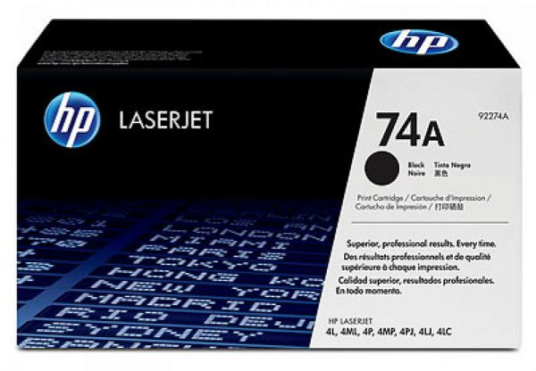 TONER HP 74A NEGRO 92274A HP | falabella.com