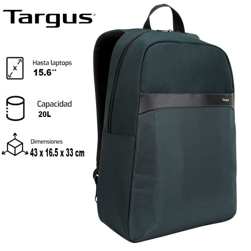 Mochila TARGUS GEOLITE ESSENTIAL 16 Verde Negro TSB96001LP TARGUS ...
