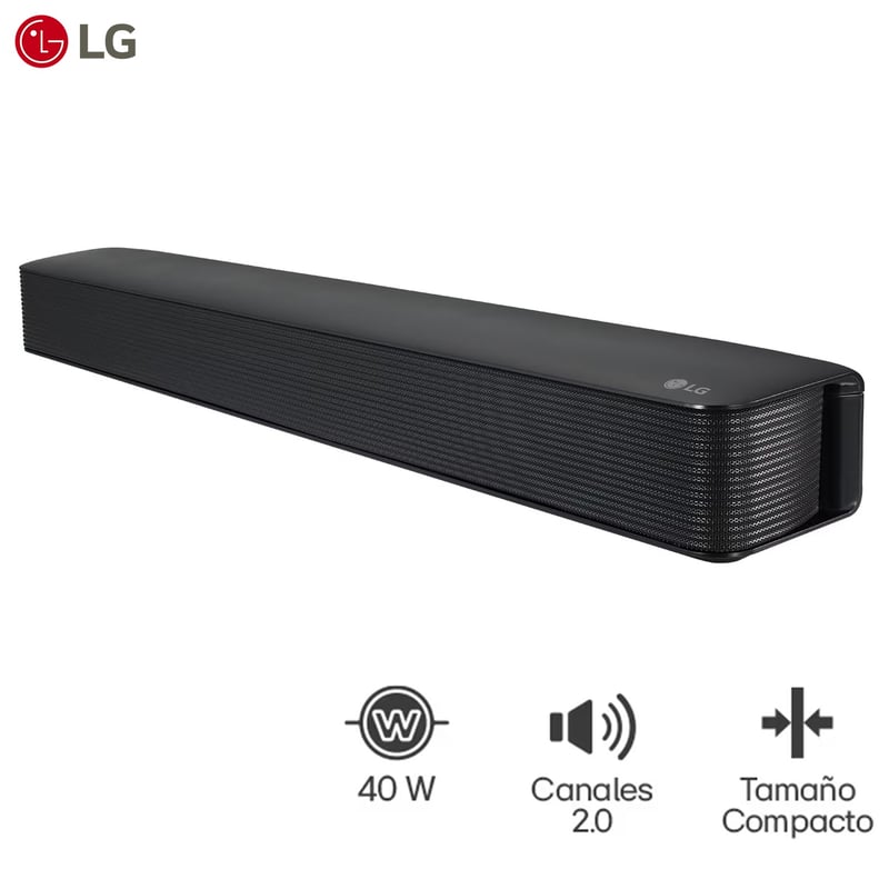 Soundbar LG SK1 2.0 Canales Bluetooth Stand-by LG | falabella.com
