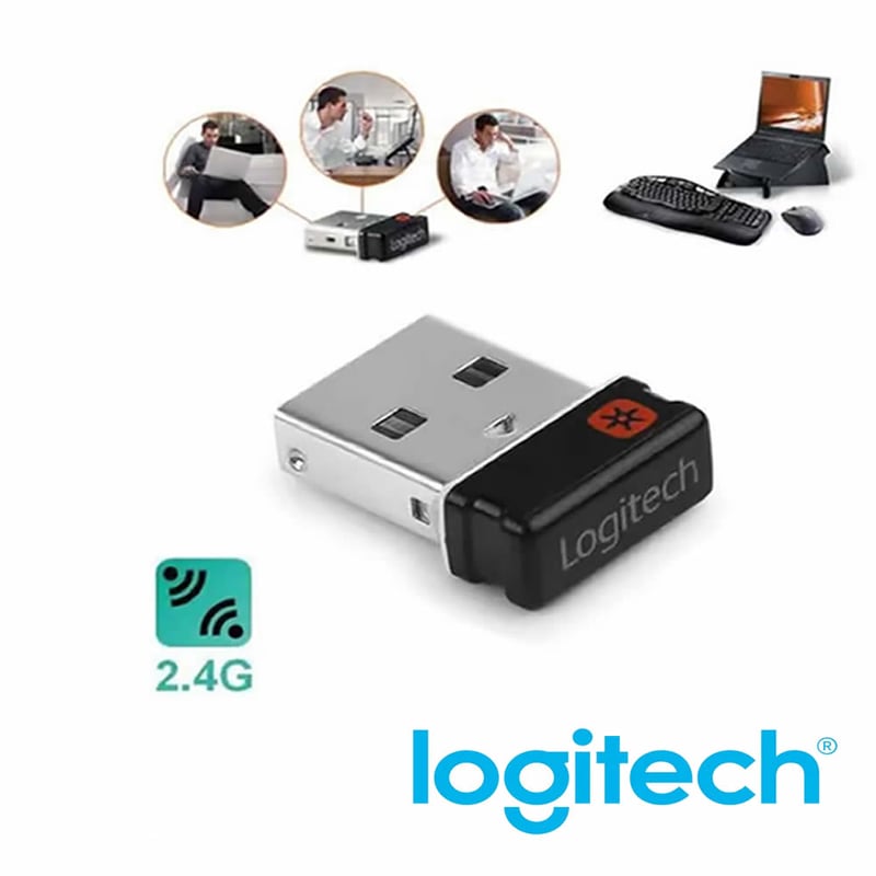 RECEPTOR USB UNIFYING INALAMBRICO LOGITECH CONECTA HASTA 6 LOGITECH ...