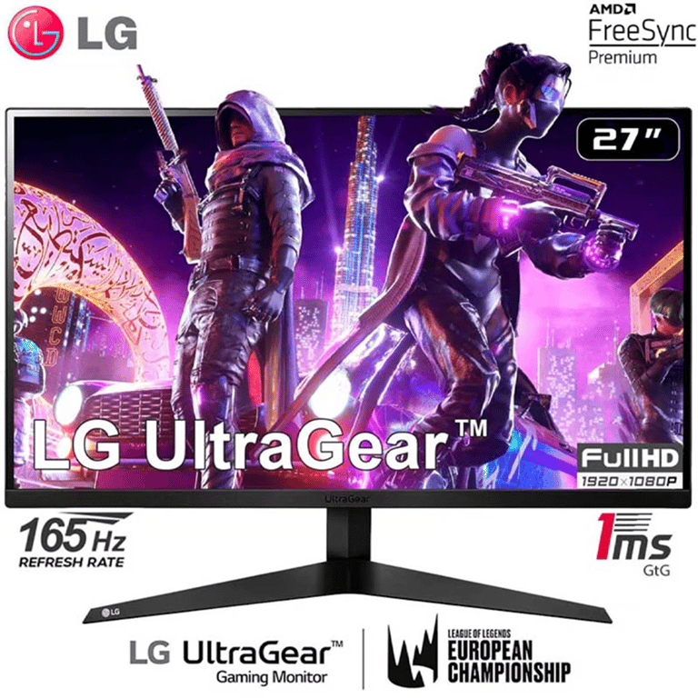 Monitor LG Ultragear 27GQ50F-B 27 FHD 1920 x 1080 1ms 165Hz LG ...