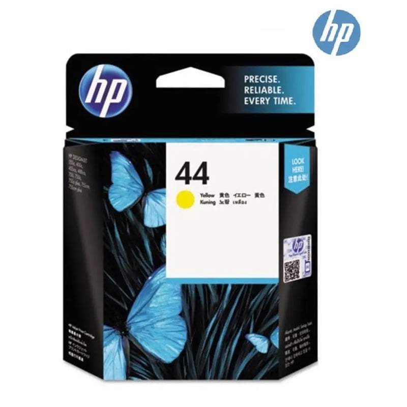 Cartucho de Tinta HP 44 Amarillo 51644Y Original HP | falabella.com