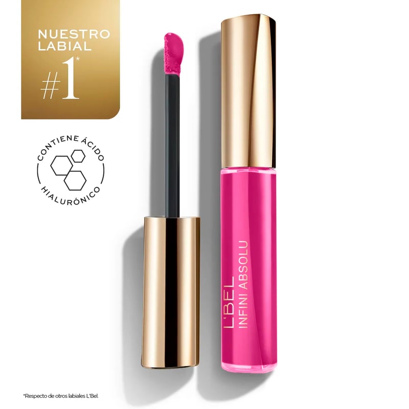 Labial Líquido Rosa Mexicano Infini Absolu No Transfer Ácido ...