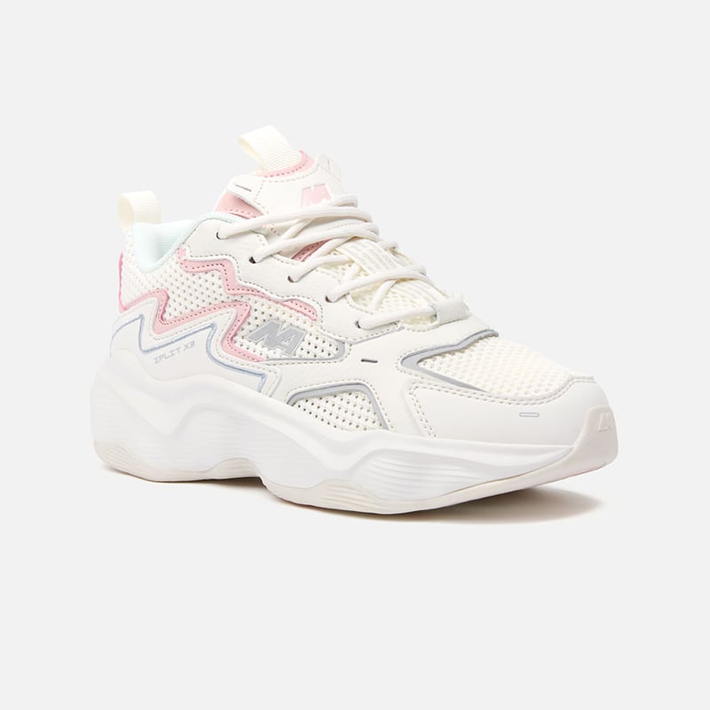 Zapatillas New Athletic Lifestyle Zplit78 Crema Con Melon Mujer_. NEW ...