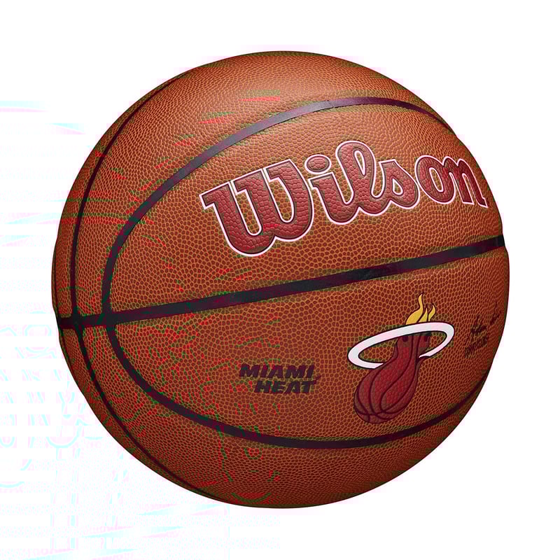 PELOTA DE BASKET WILSON NBA TEAM ALLIANCE MIAMI HEAT TALLA 7 WILSON ...